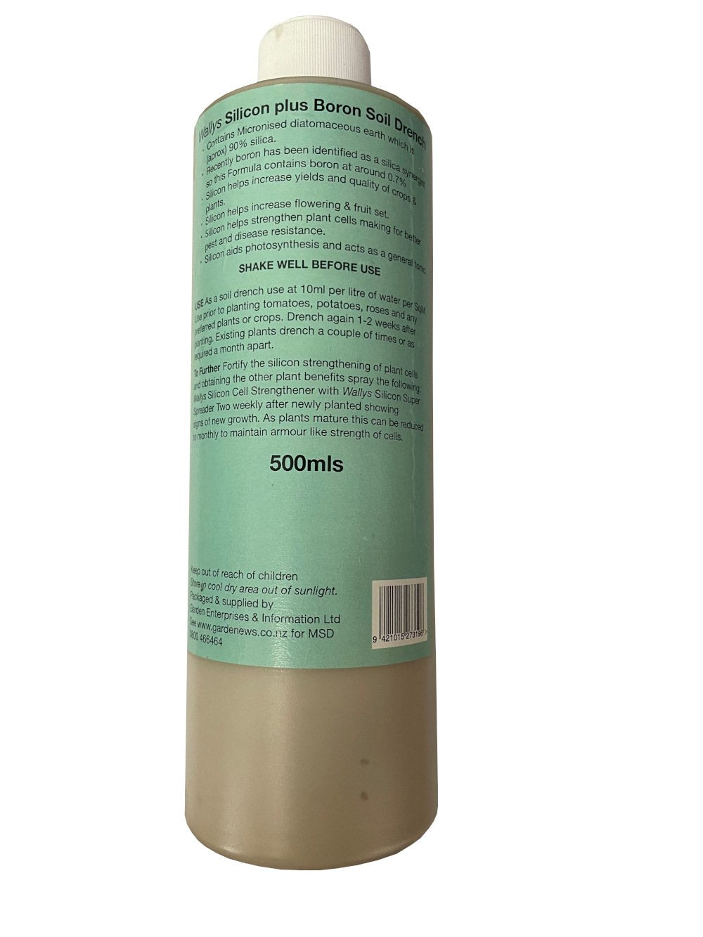 Uses Of Boron Wallys Silicon Plus Boron Soil Drench 500mL